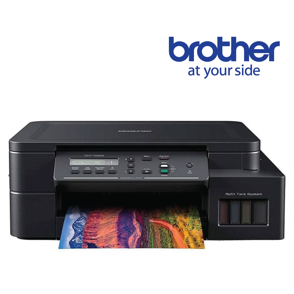 Brother Printer Inkjet Multifunction All-in-One DCP-T520W